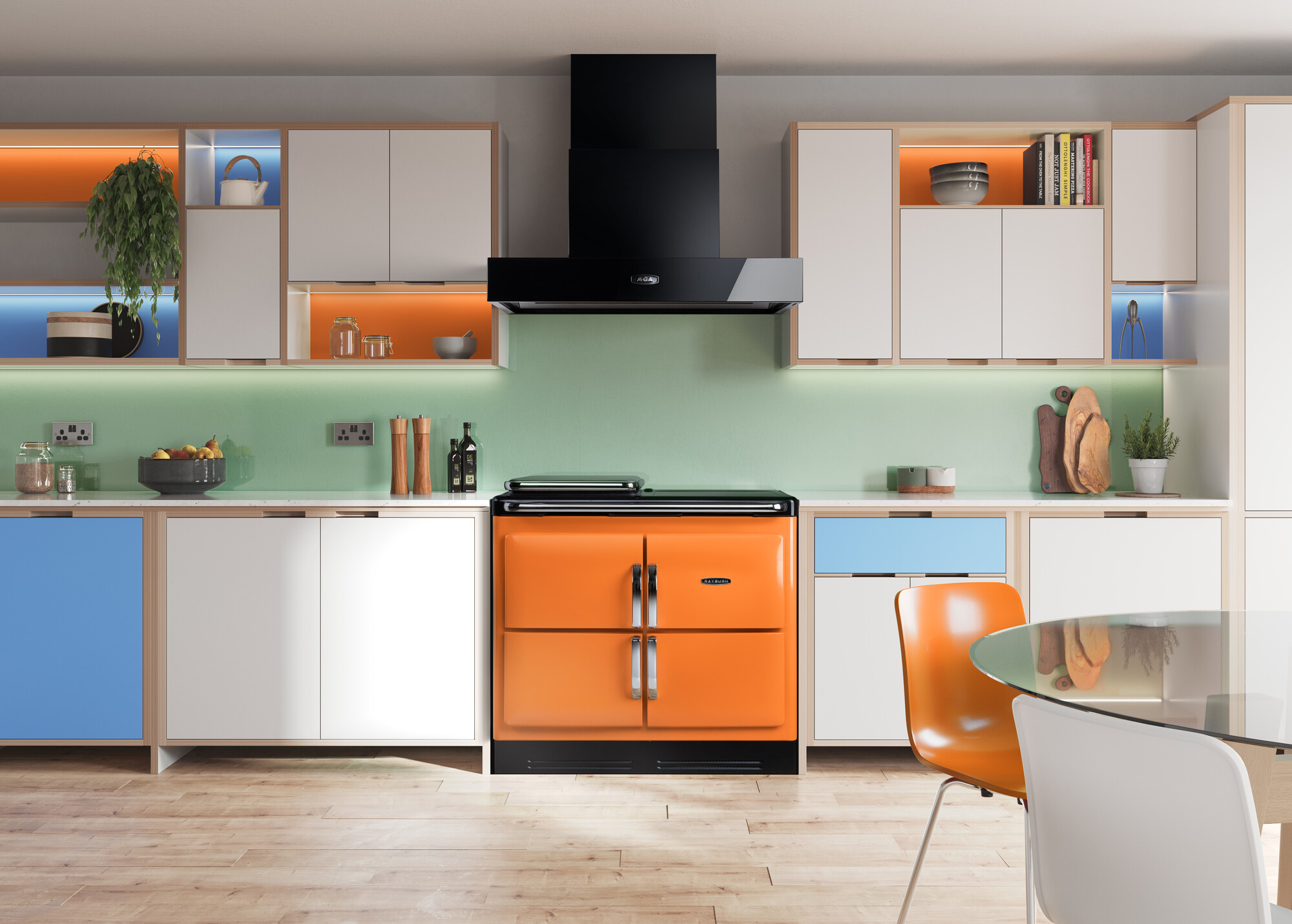 Retro Kitchen Ideas | 1950s, 60s & 70s Styles & Colour Schemes